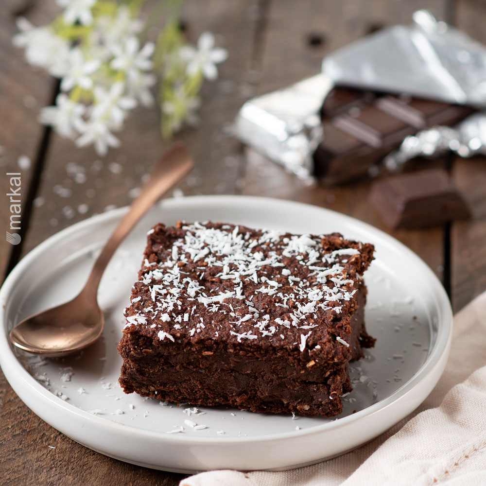 Fondant bio au chocolat coco, sans gluten ni lactose